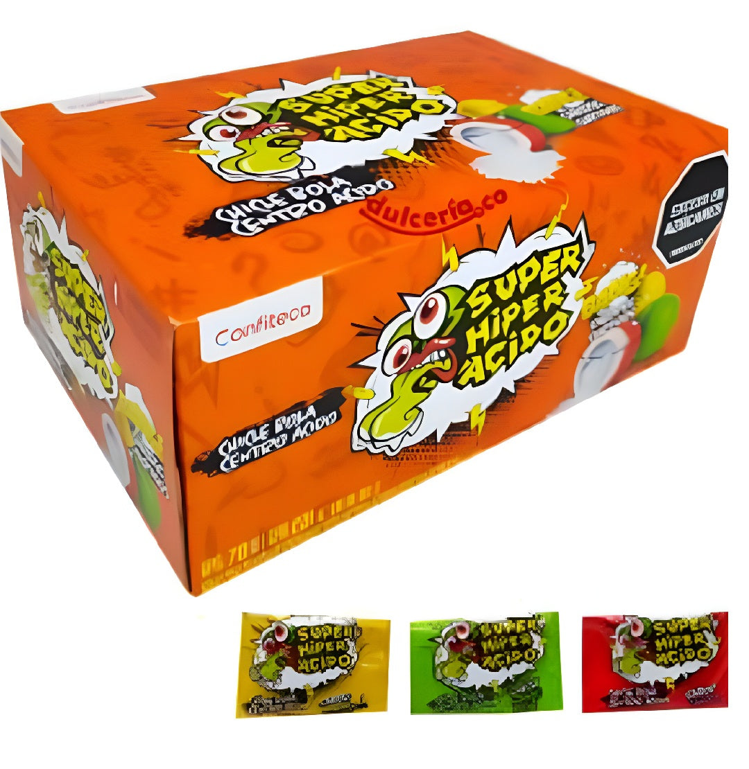 CHICLE AGOGO HIPERACIDO X 70 – Monteverde