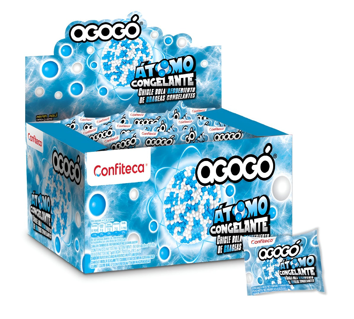 CHICLE AGOGO ATOMO CONGELANTE X 60 – Monteverde