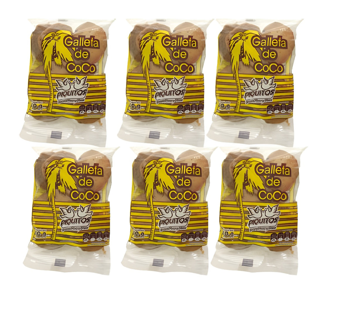 GALLETA COCO X 12 PIQUITOS – Monteverde