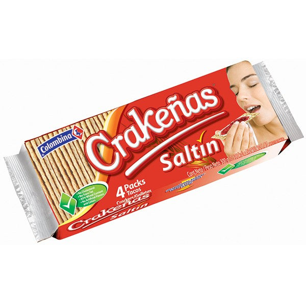 GALLETA CRAKENAS SALTIN 4 TACOS 325 GR – Monteverde