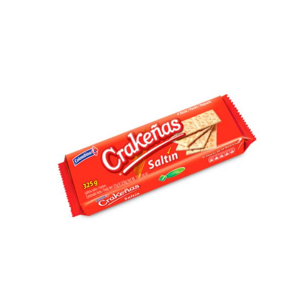 GALLETA CRAKENAS SALTIN 437 GR – Monteverde