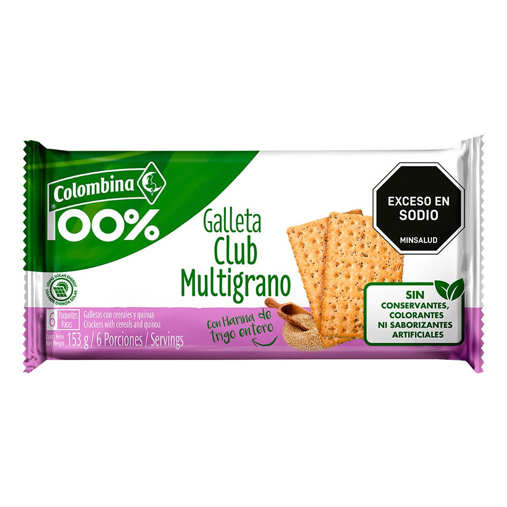 GALLETA CRAKENAS CLUB MULTIGRANO X 6 – Monteverde