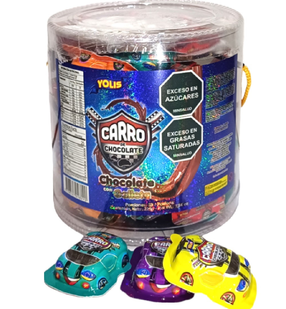 CHOCO CARS X 50 U YOLIS BOMBONERA – Monteverde